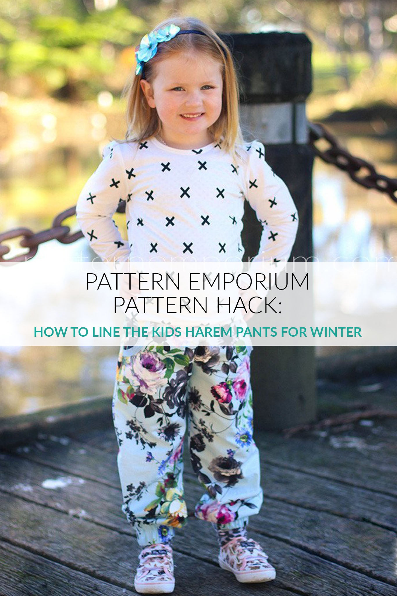harem pants pattern kids