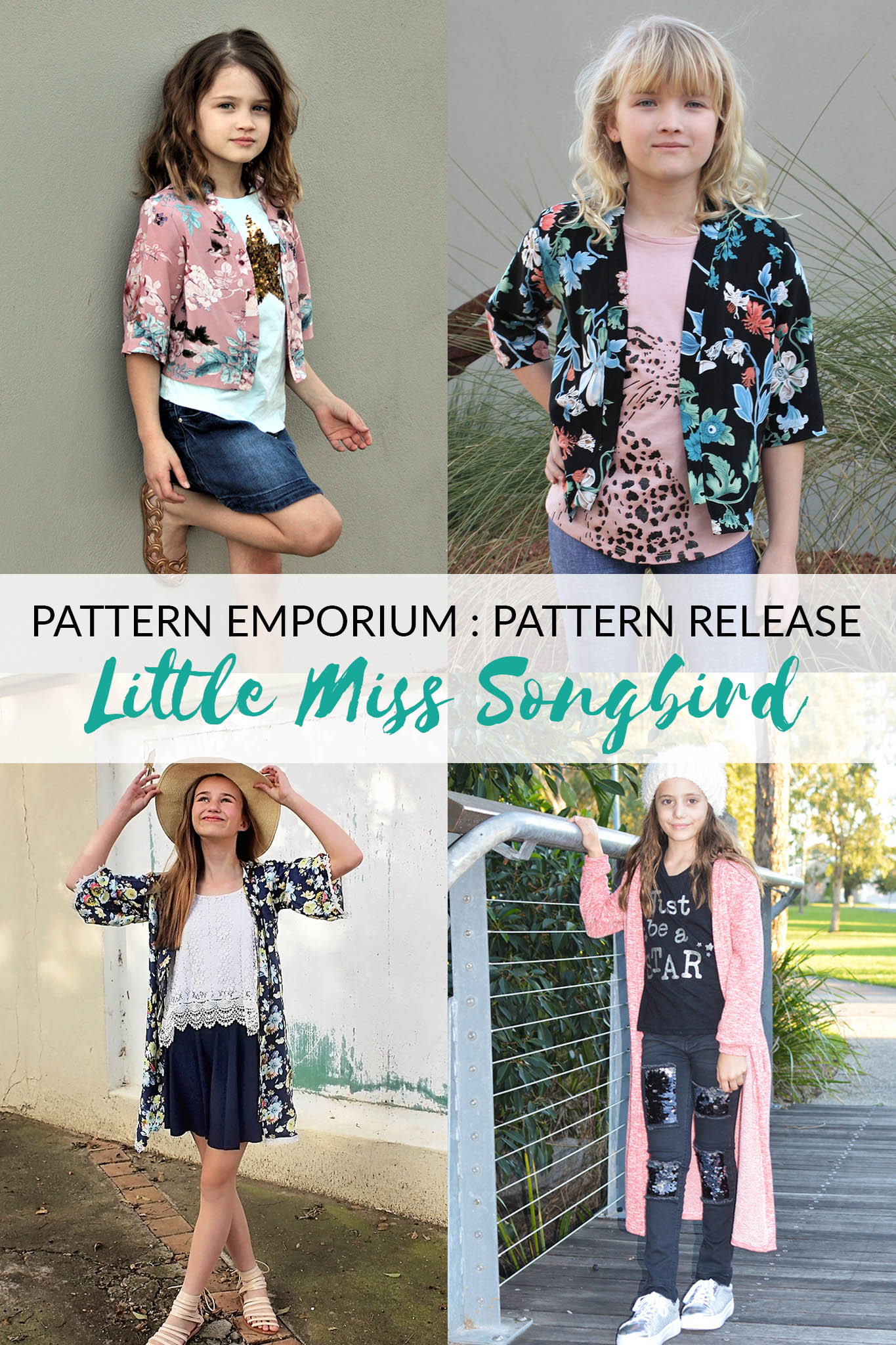 Style Chat: Little Miss Songbird Jacket - Easy Sew – Pattern Emporium