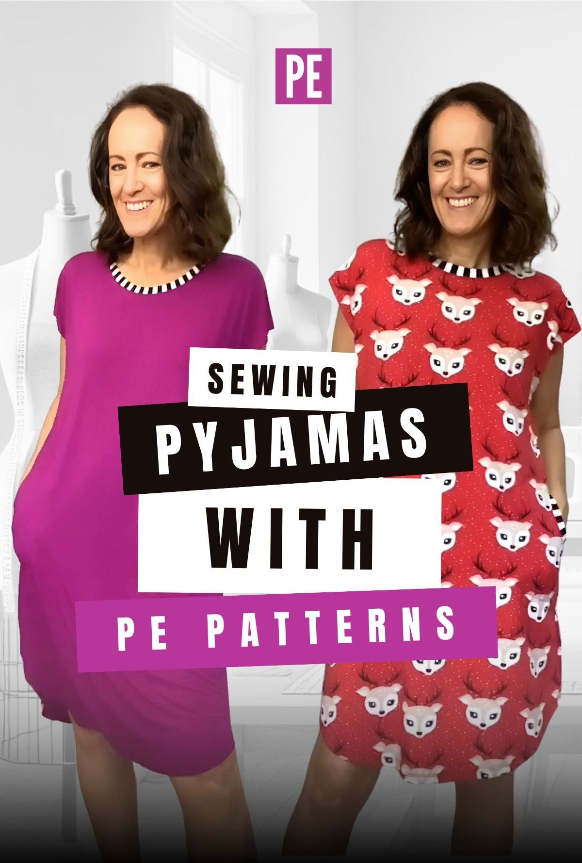 Sewing PJs with Your Favourite PE Patterns – Pattern Emporium