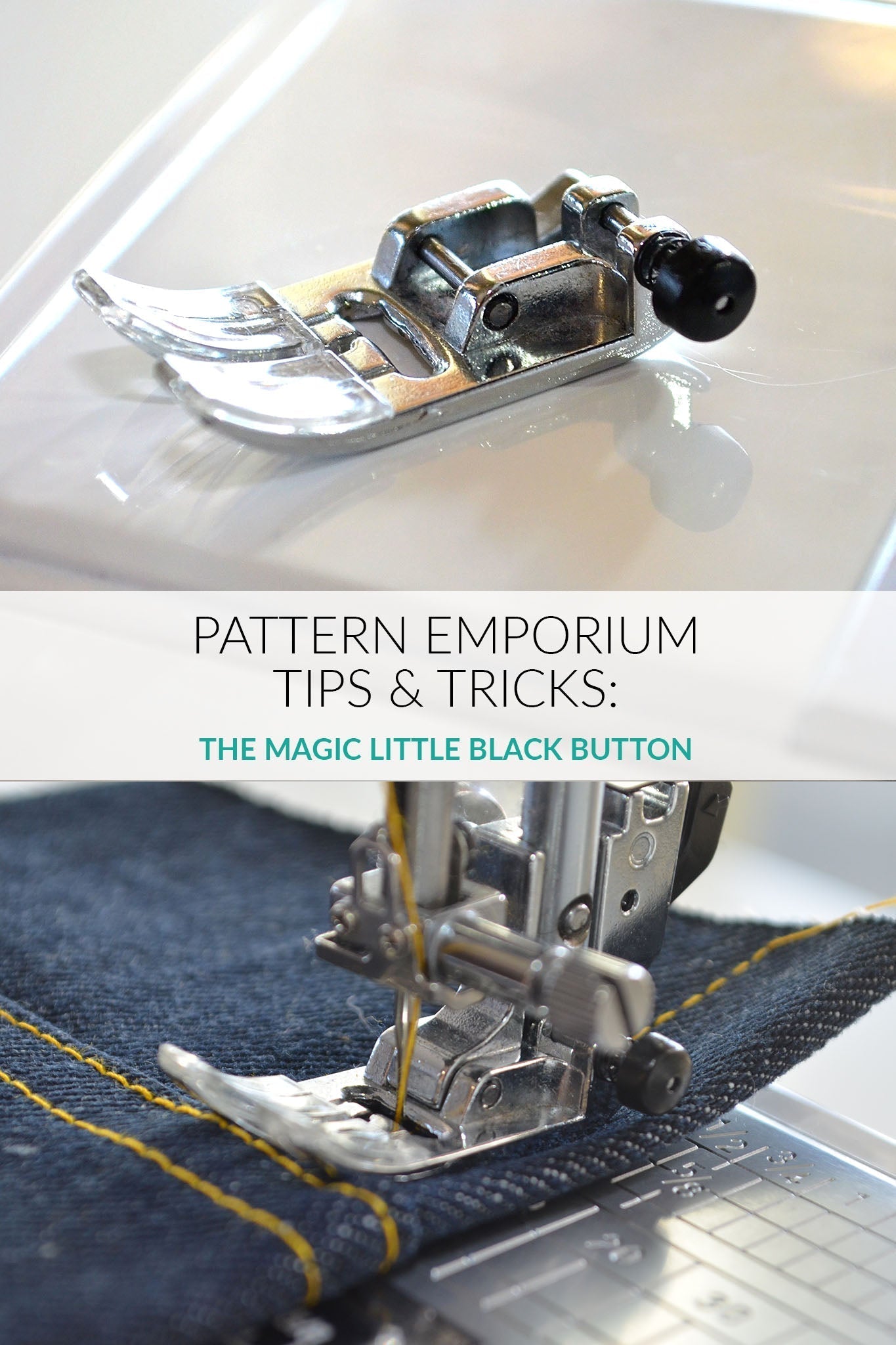 The Little Black Button – Pattern Emporium