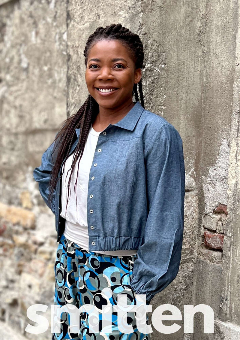 Smitten Cropped Jacket Sewing Pattern - Pattern Emporium