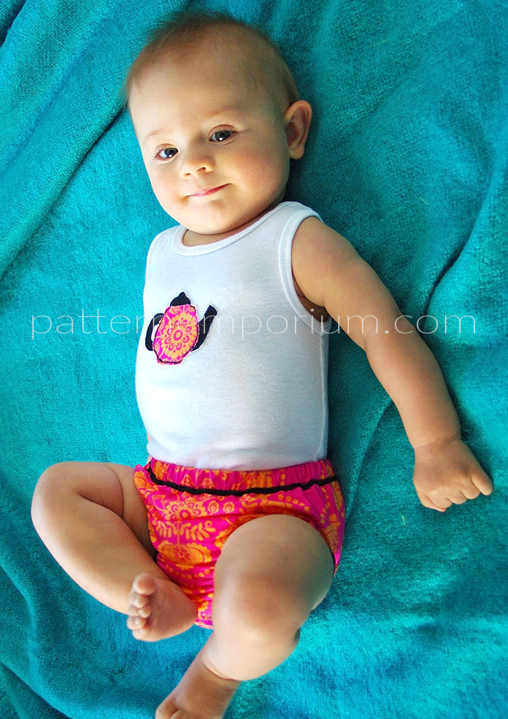 Baby & Toddler Nappy-Diaper Cover Sewing Pattern - Pattern Emporium