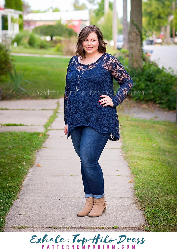 Women's Top, Hilo & Dress PDF Pattern - PATTERN EMPORIUM