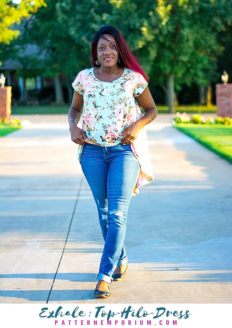 Women's Top, Hilo & Dress PDF Pattern - Pattern Emporium