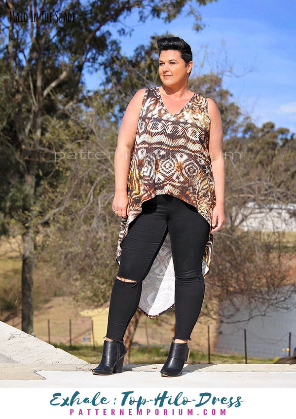 Women's Top, Hilo & Dress PDF Pattern - Pattern Emporium