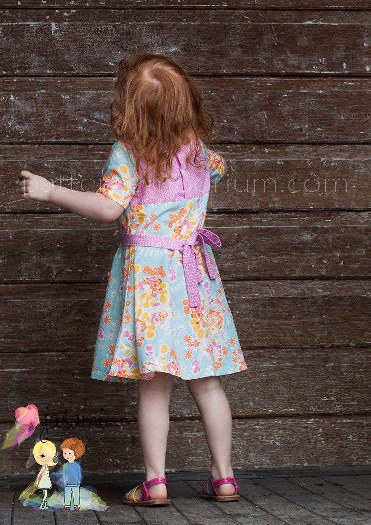 Girls Party Dress Sewing Pattern - Pattern Emporium