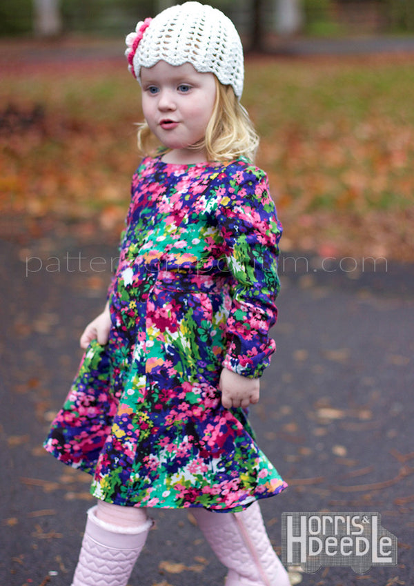 Girls Party Dress Sewing Pattern - Pattern Emporium