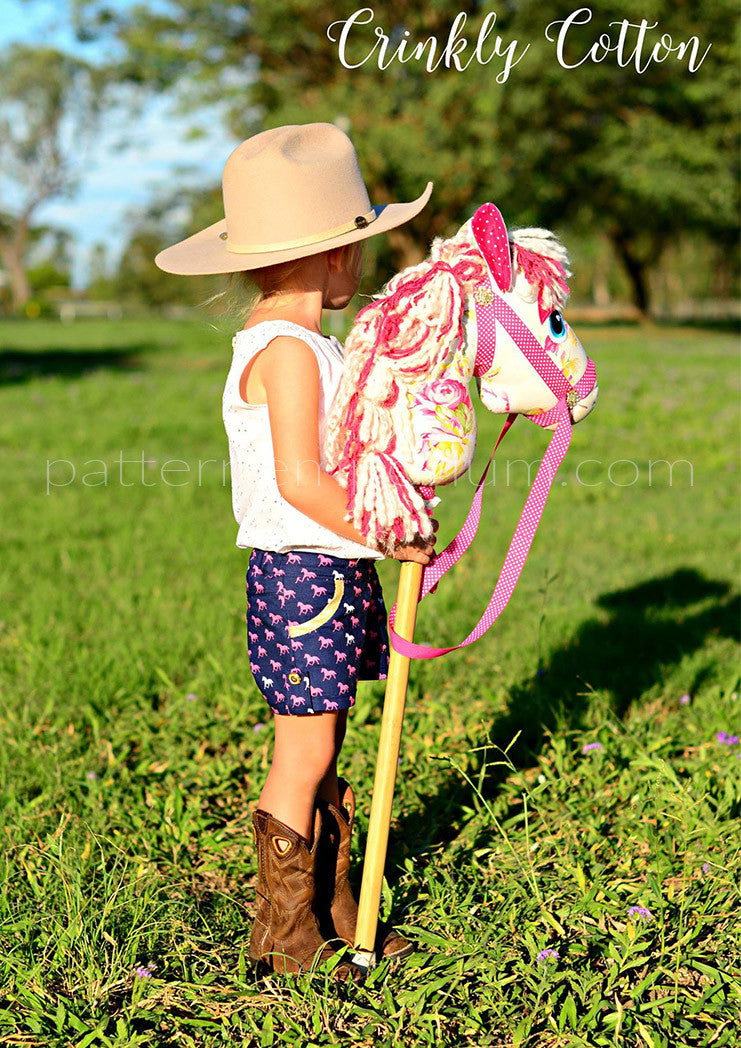 Girls Shorts Sewing Pattern with Pockets! - PATTERN EMPORIUM