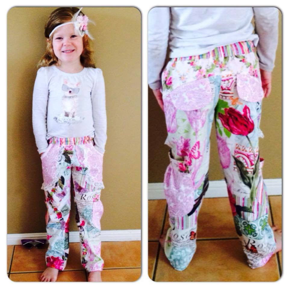Cargo pants sewing pattern designed especially for girls! - PATTERN ...