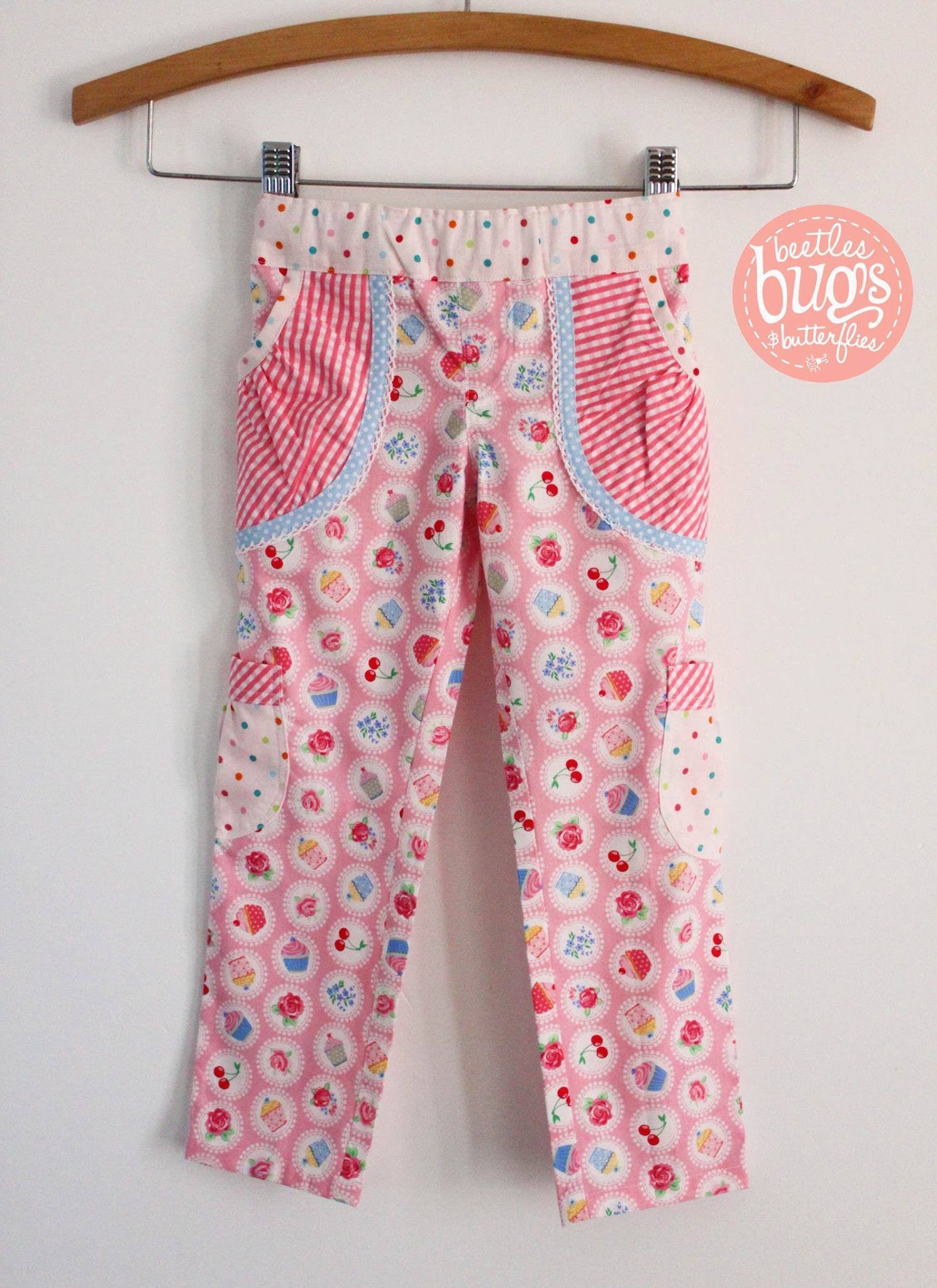 Cargo pants sewing pattern designed especially for girls! - PATTERN ...