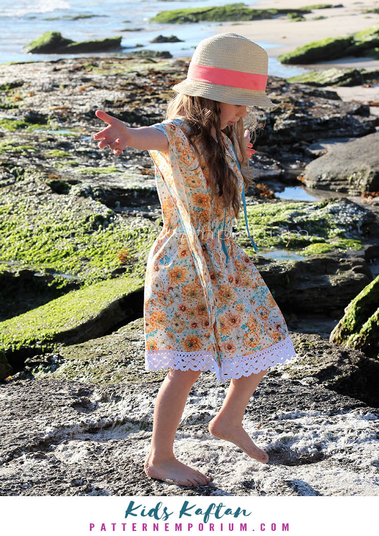 Kids kaftan sewing pattern - Pattern Emporium