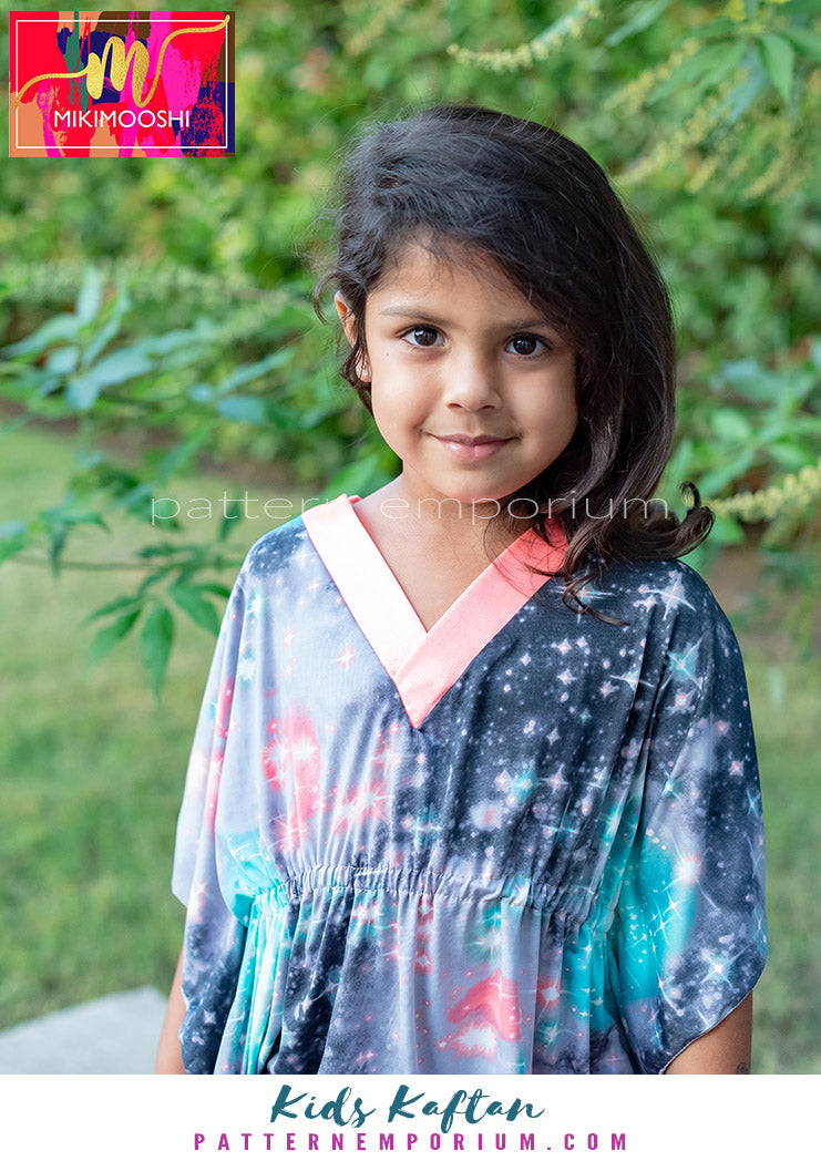 Kids kaftan sewing pattern - PATTERN EMPORIUM