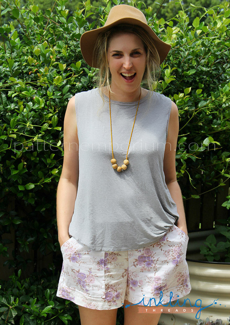 Ladies Getaway Pull on Shorts PDF Sewing Pattern - Pattern Emporium