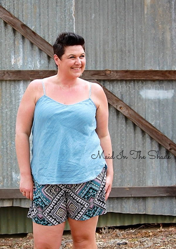 Ladies Getaway Pull on Shorts PDF Sewing Pattern - PATTERN EMPORIUM