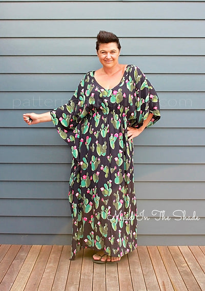 Ladies kaftan sewing pattern - Pattern Emporium