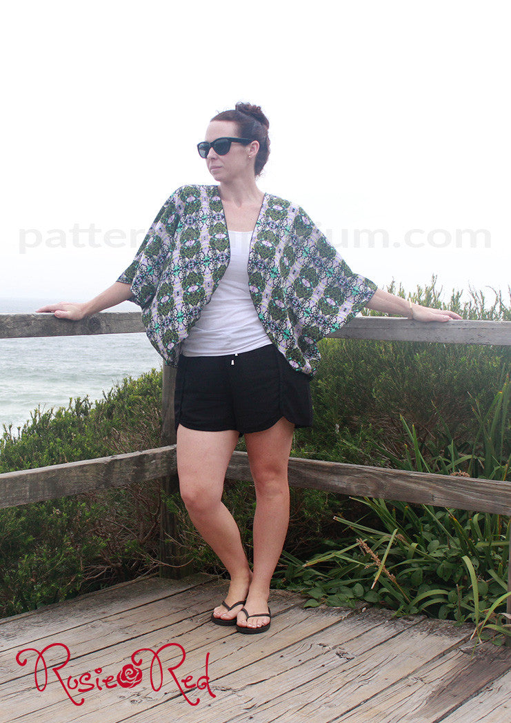 Batwing Jacket PDF Sewing Pattern - Pattern Emporium