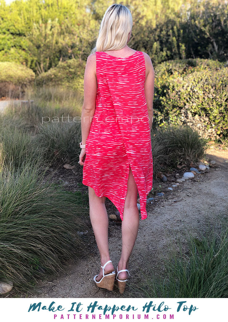 Mini, Midi & Maxi High Low Top - Pattern Emporium