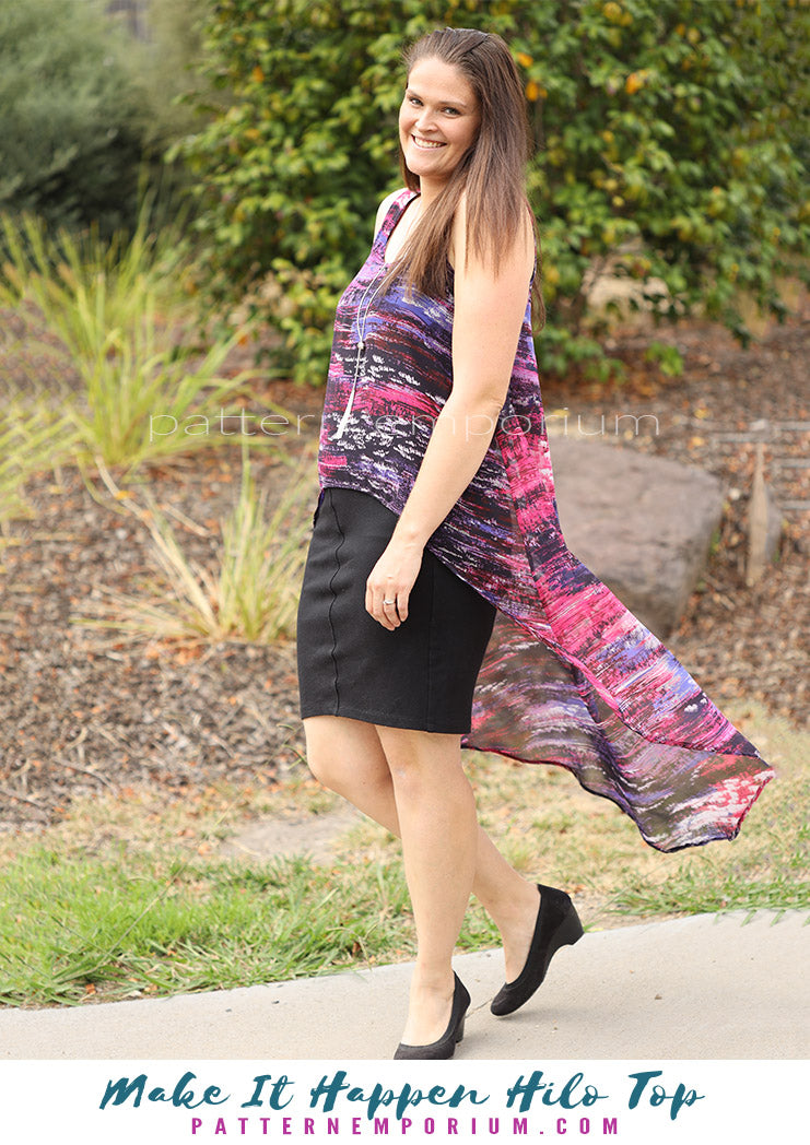 Mini, Midi & Maxi High Low Top - PATTERN EMPORIUM