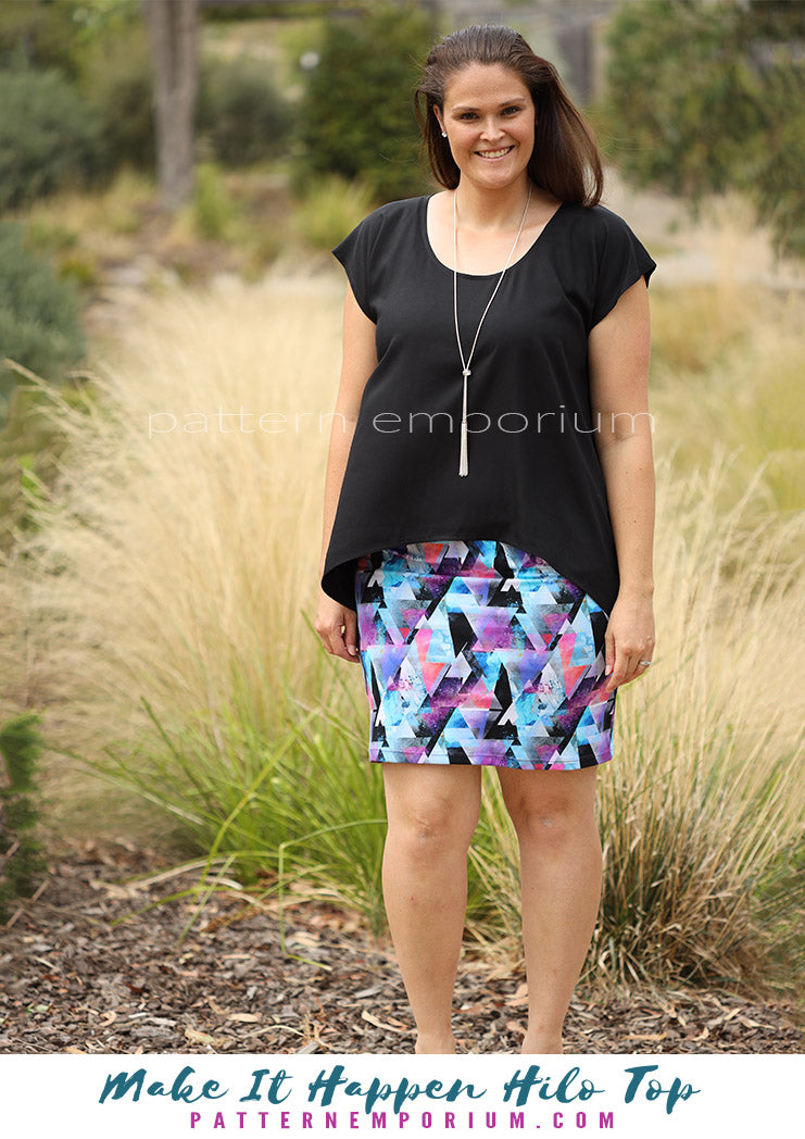 Mini, Midi & Maxi High Low Top - PATTERN EMPORIUM