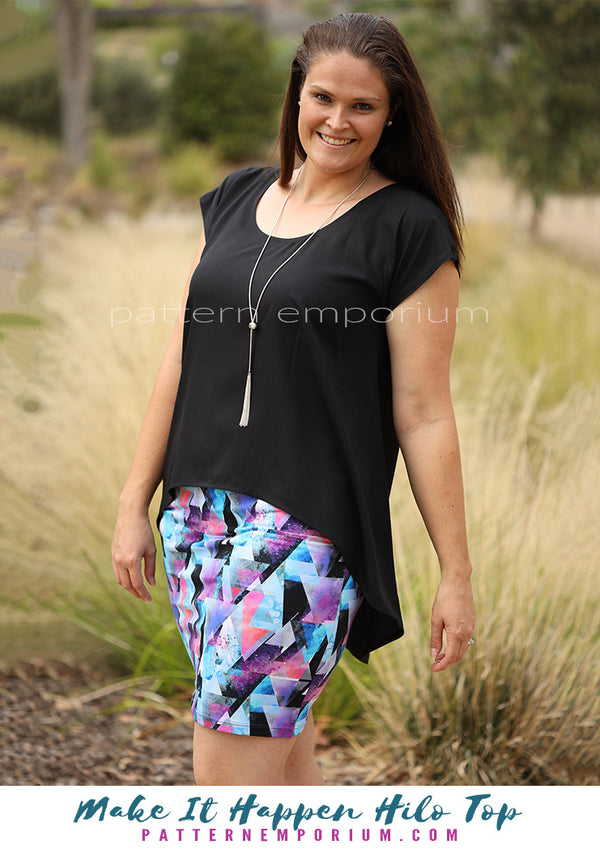 Mini, Midi & Maxi High Low Top - PATTERN EMPORIUM