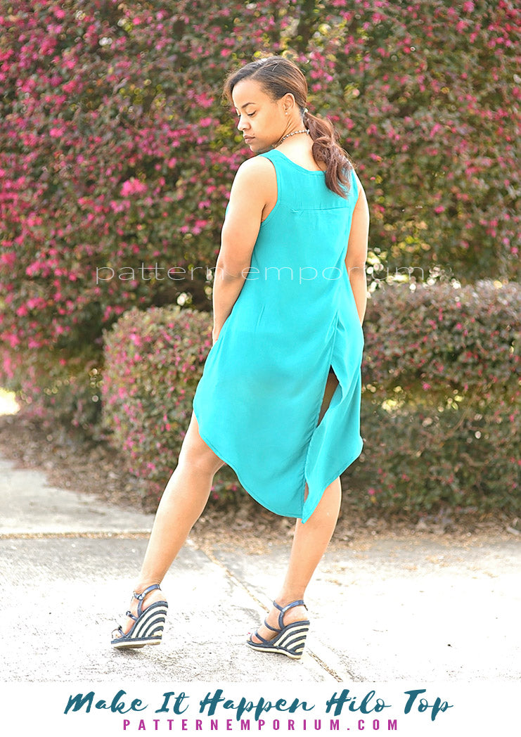 Mini, Midi & Maxi High Low Top - PATTERN EMPORIUM