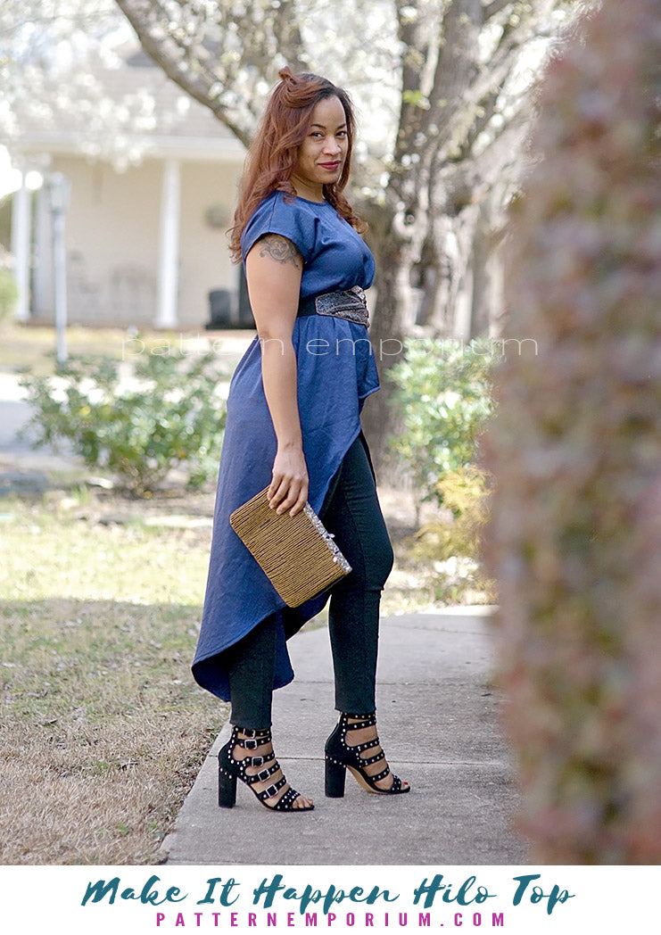 Mini, Midi & Maxi High Low Top - PATTERN EMPORIUM