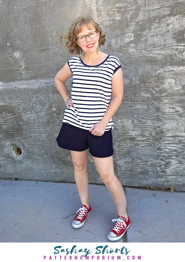 Woman's Flared Shorts Sewing Pattern - PATTERN EMPORIUM