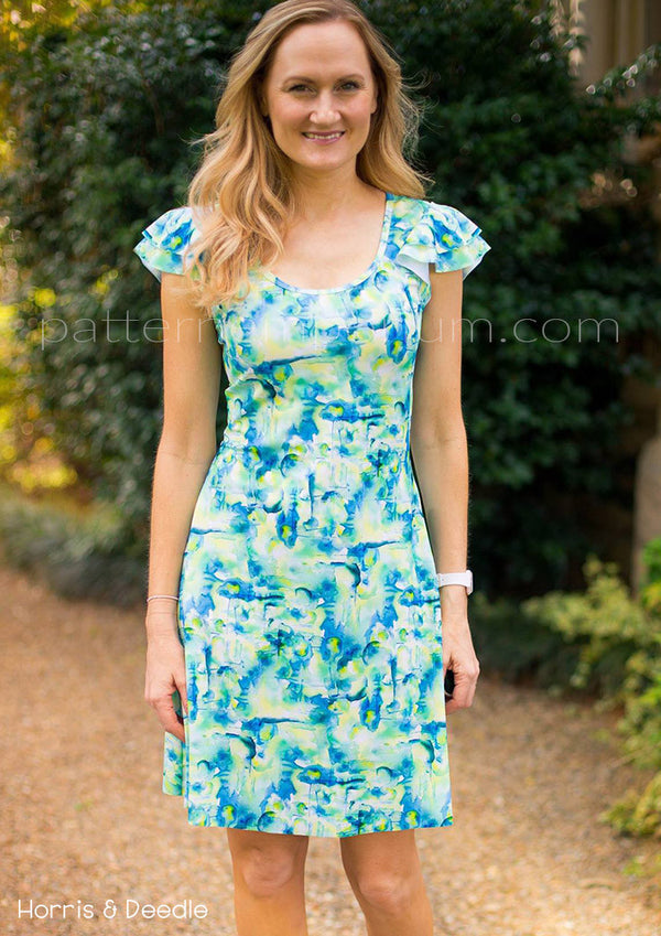 Spellbound Fit & Flare Dress Sewing Pattern - Pattern Emporium