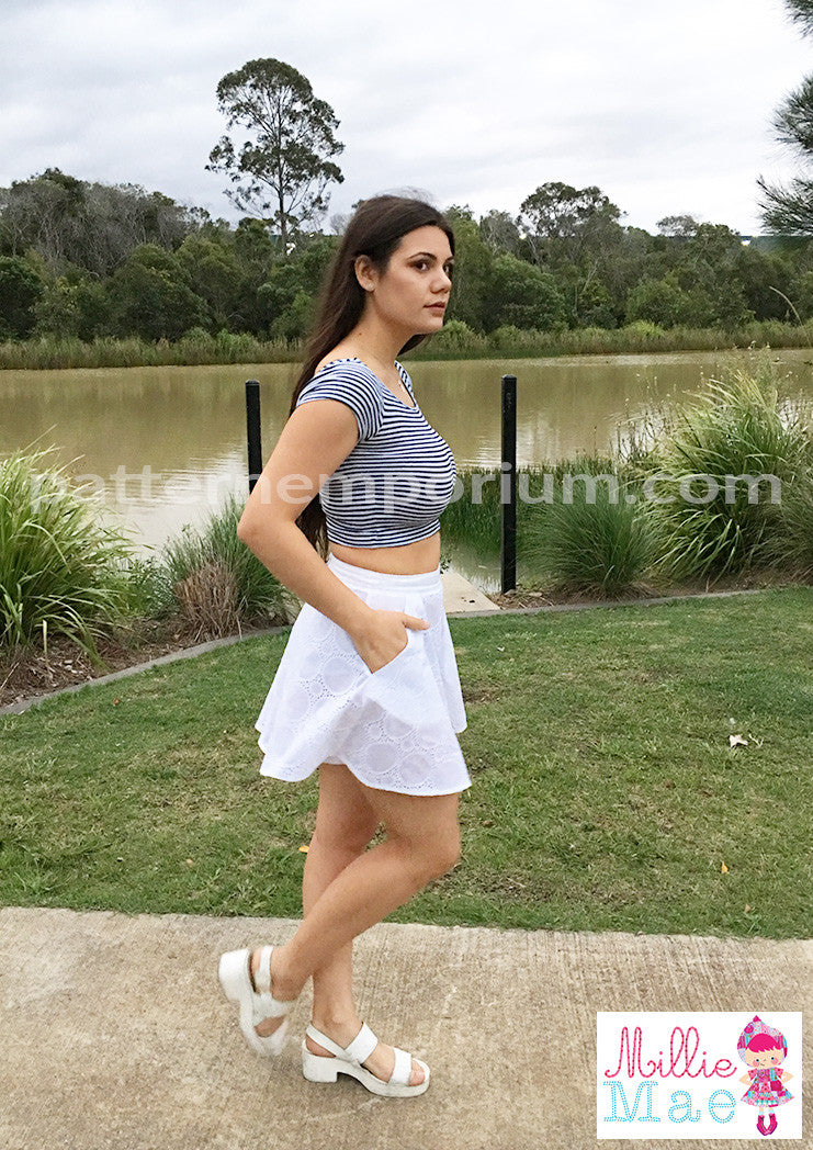 Ladies Swing Shorts PDF Sewing Pattern - Easy fit or tailored - PATTERN ...