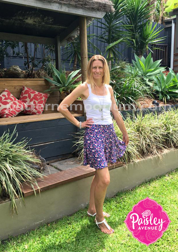 Ladies Swing Shorts PDF Sewing Pattern - Easy fit or tailored - PATTERN ...