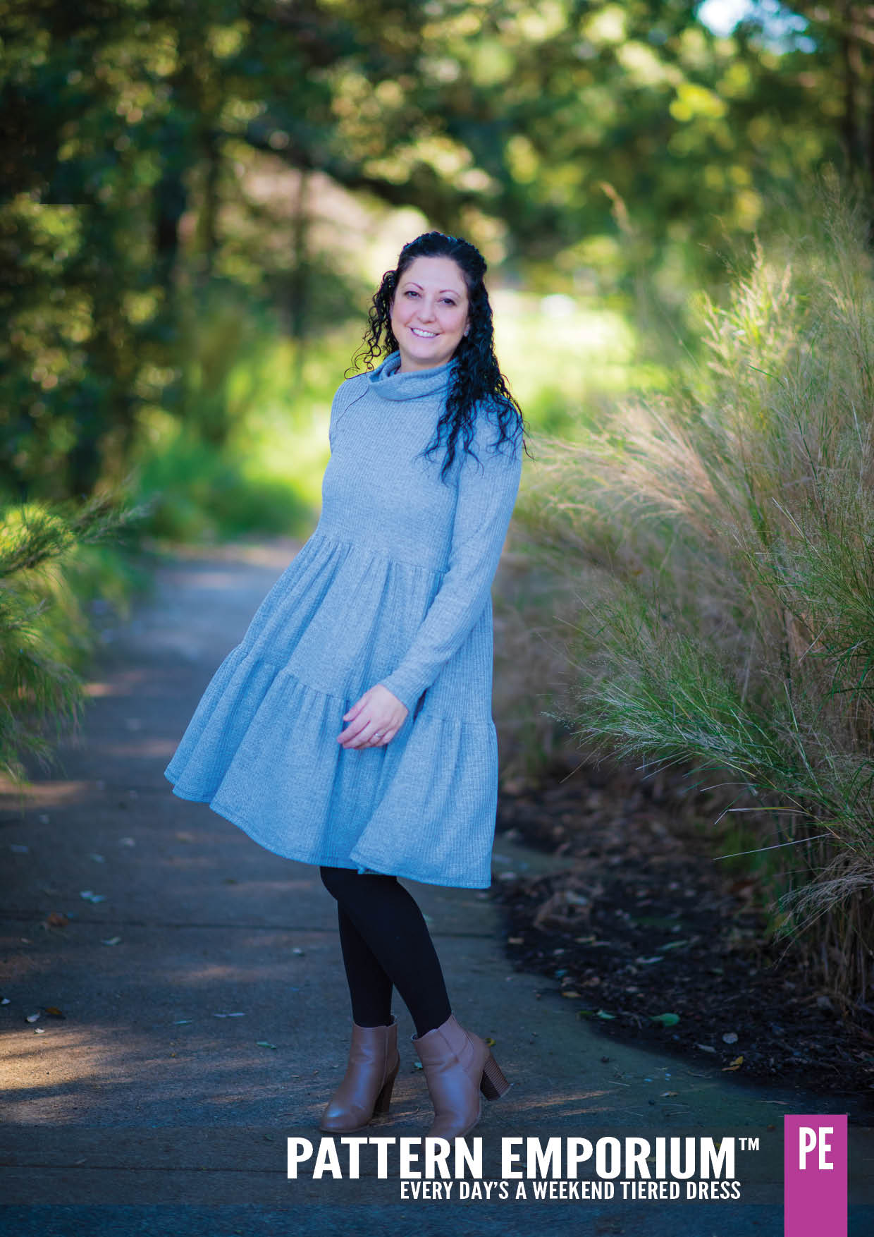 Easy Fit Tiered Dress PDF Sewing Pattern - Everyday's A Weekend ...