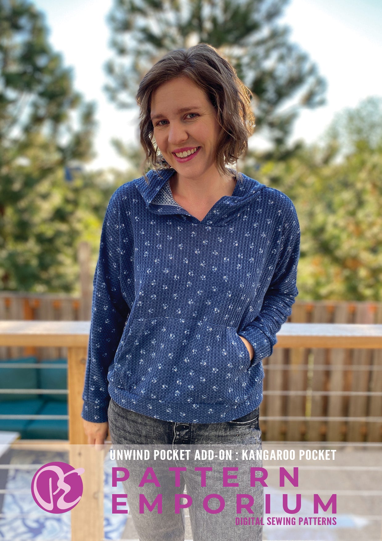 Unwind Pockets Add-on Sewing Pattern - Pattern Emporium