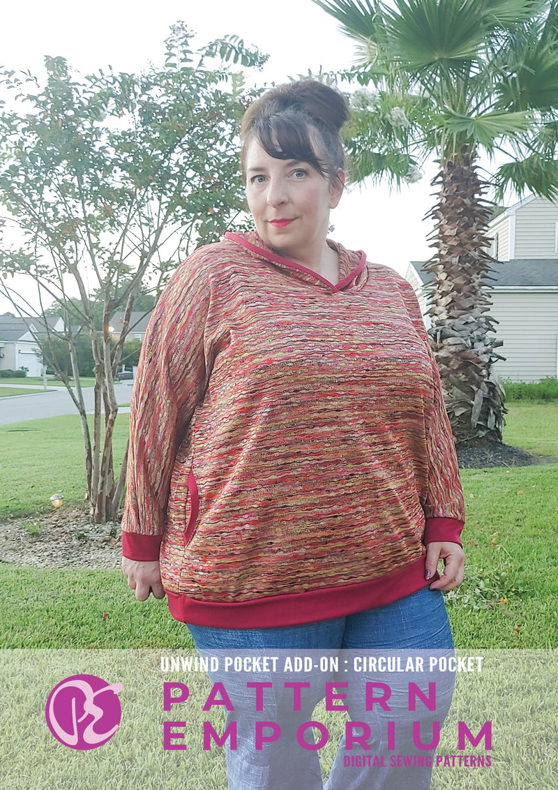Unwind Pockets Add-on Sewing Pattern - PATTERN EMPORIUM